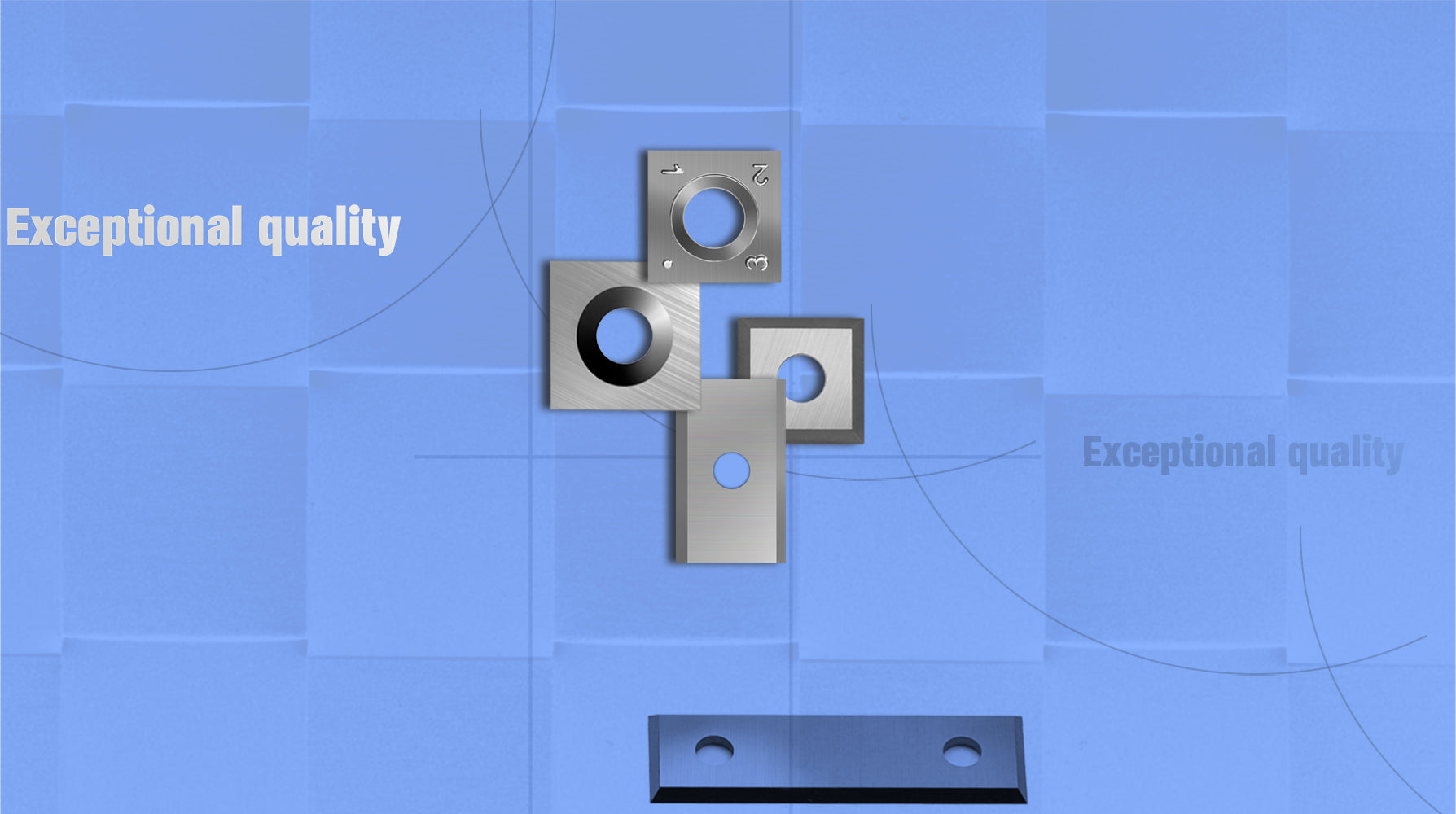 Square Carbide Insert for Woodworking – Yeptooling